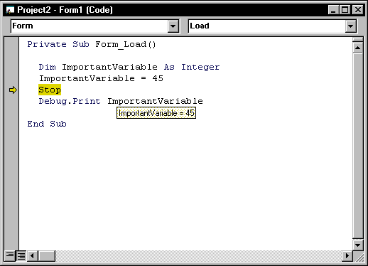 Chapter 1 -- Whatís New In Visual Basic 5.0